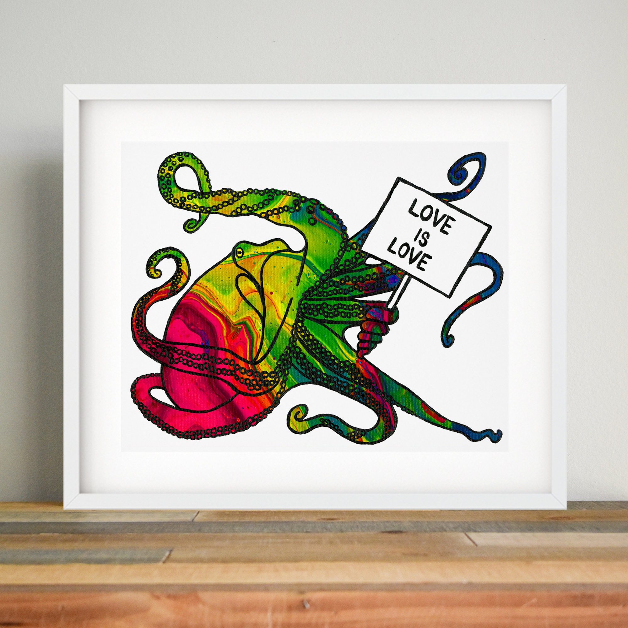 LGBTQ Art Pride Art LGBTQ Artwork Social Justice Poster | Etsy