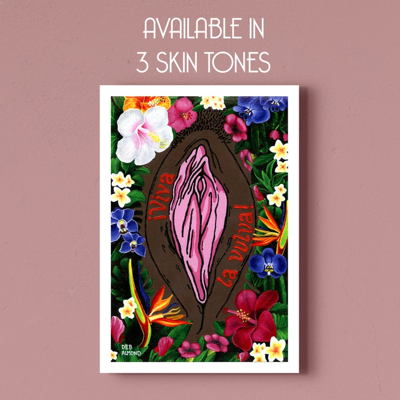 Vulva Art Printable Download Feat Viva La Vulva Protest Sign