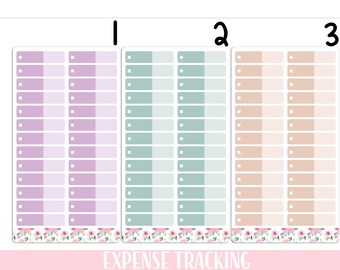 Expense Tracker Stickers - Etsy