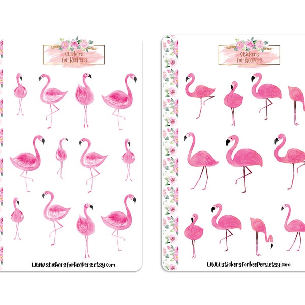 Flamingo Planner - Etsy