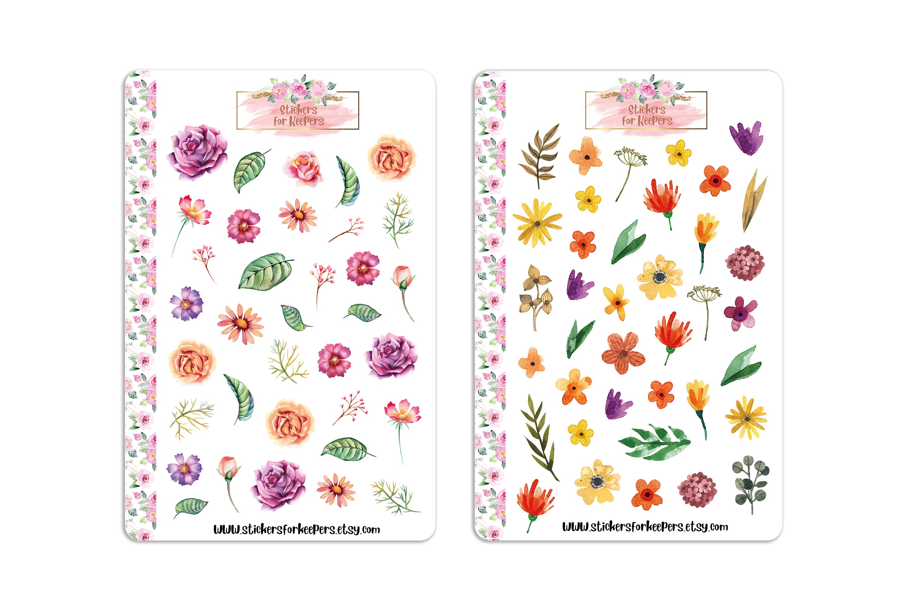 TN Floral Bible Study Stickers for Happy Planner ECLP Planner Stickers ...