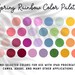 Procreate Color Palette, iPad Procreate Tools, Digital Download, Hex ...