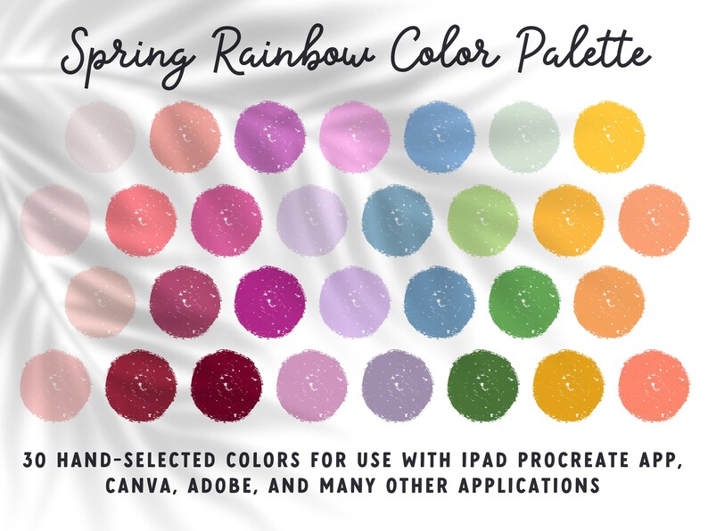 Procreate Color Palette Ipad Procreate Tools Digital - Etsy