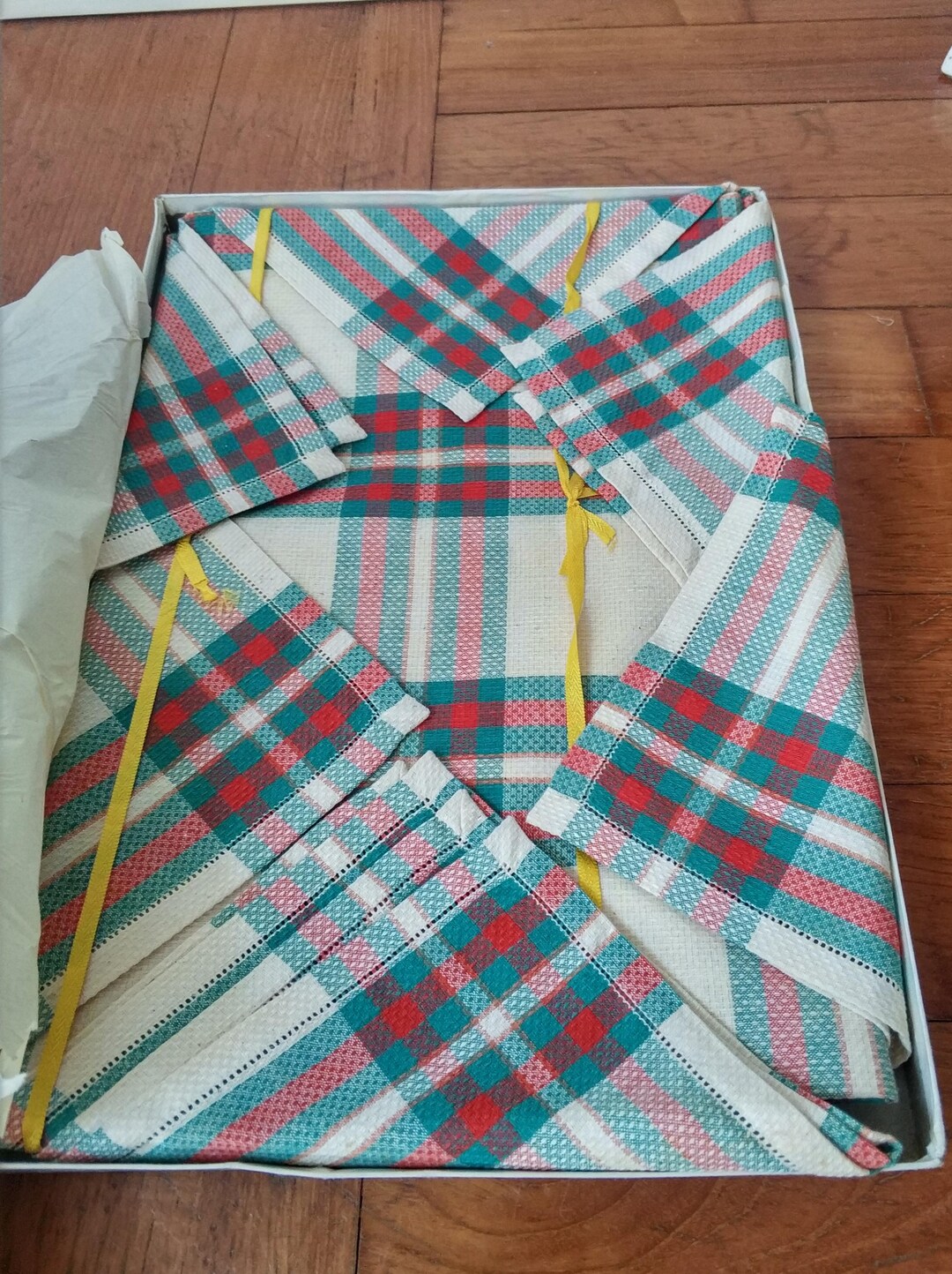 Vintage 70s Italian Trattoria Table Cloth Made in Italy, New With Tag ...