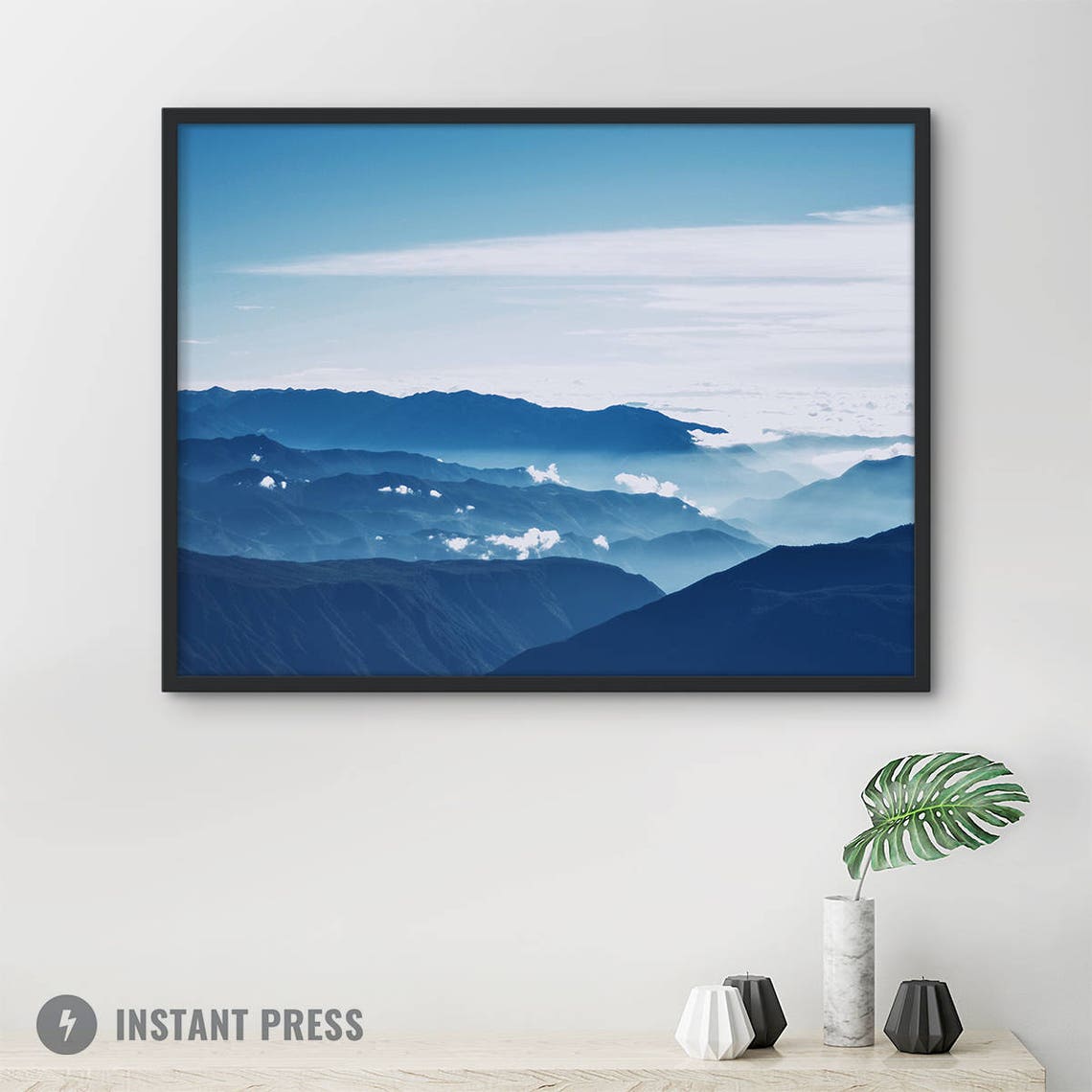 Mountain Photography Print, Printable Mountains, Mountains Wall Art ...