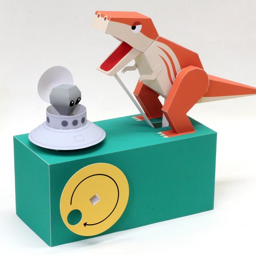 Spread Eagle Automata Paper Craft Instant Download PDF - Etsy