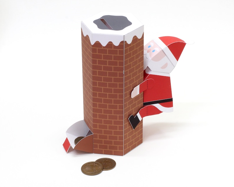 Christmas Collection Automata Paper Craft Instant - Etsy