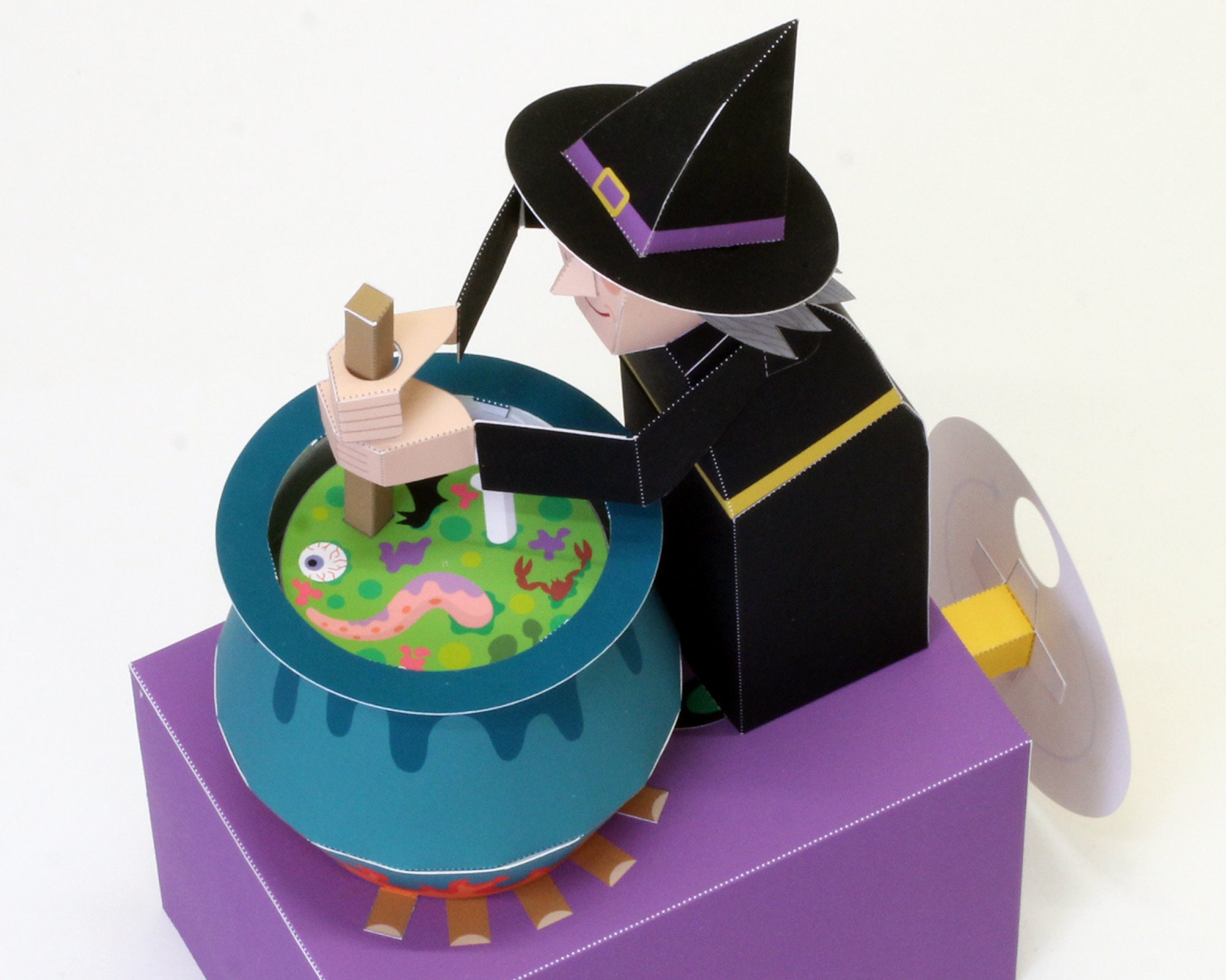 Magic Recipe — Automata, Paper Craft, Instant Download, PDF, DIY - Etsy