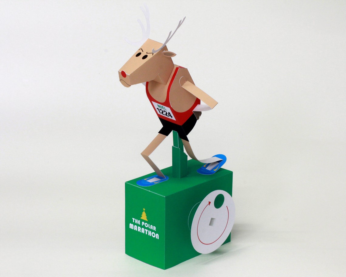 Christmas Collection Automata Paper Craft Instant - Etsy