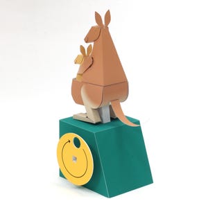 Kangaroo Care — Automata, Paper Craft, Instant Download, PDF, DIY - Etsy