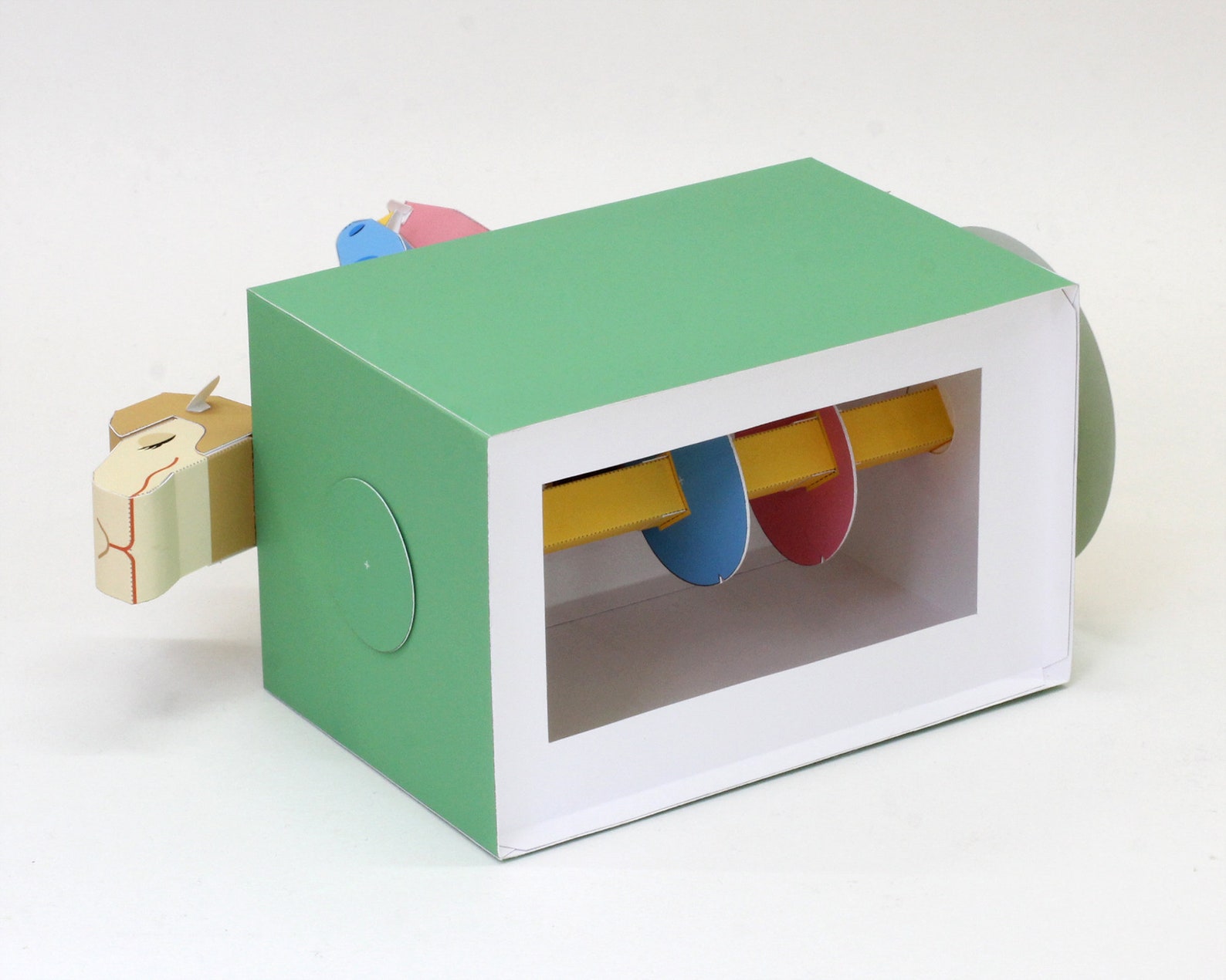 Siesta in Oasis Automata Paper Craft Instant Download - Etsy