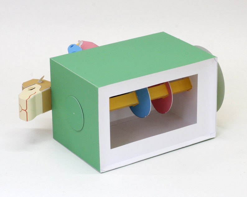 Siesta in Oasis Automata Paper Craft Instant Download - Etsy