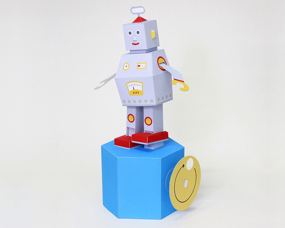 The First Steps Automata Paper Craft Instant Download - Etsy UK