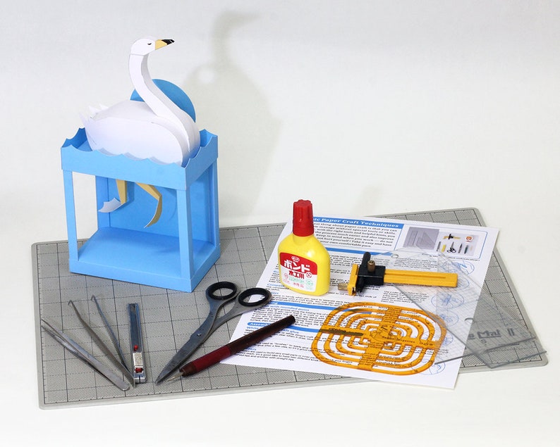 Behind the Scenes — Automata, Paper Craft, Instant Download, PDF, DIY ...