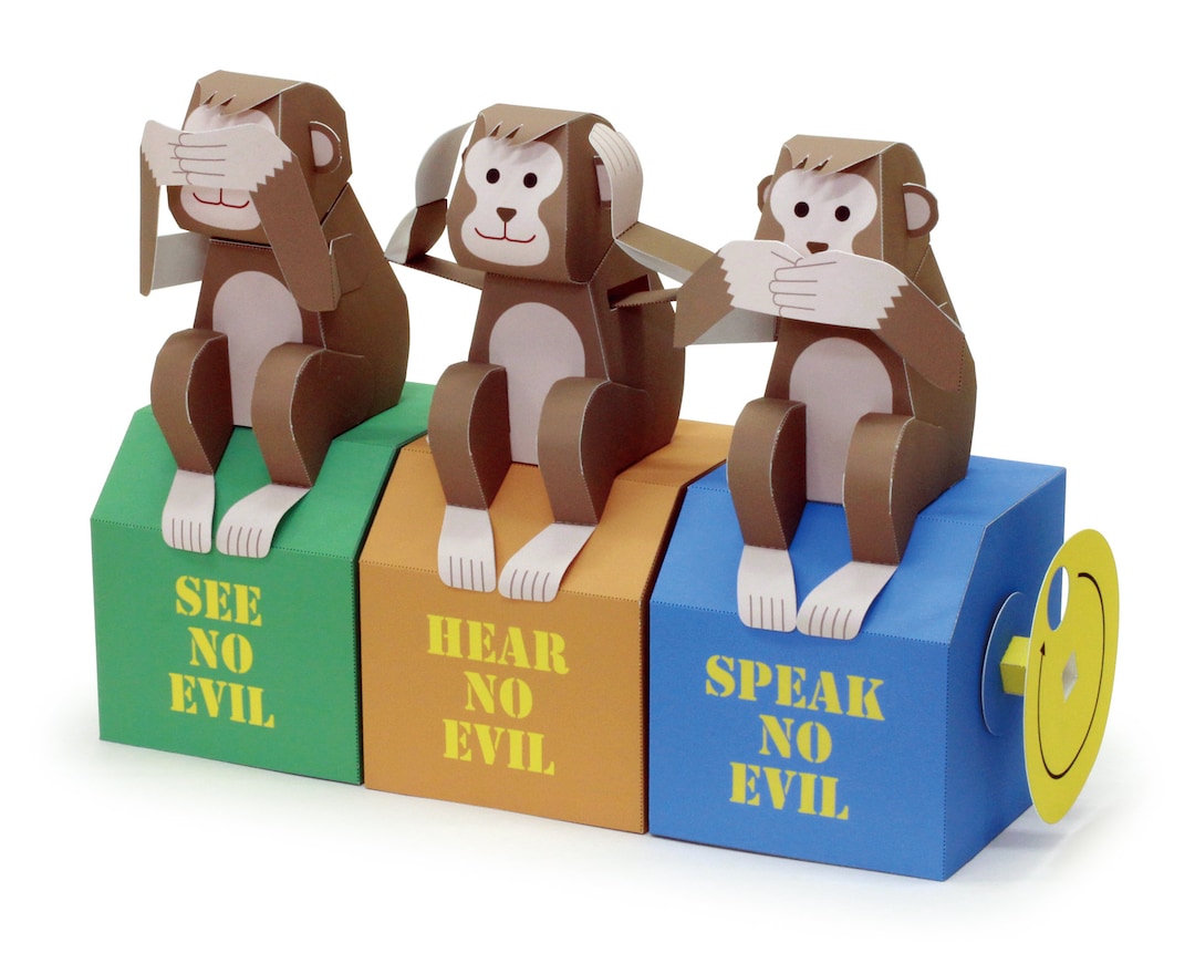 The Golden Rule — Automata, Paper Craft, Instant Download, PDF, DIY - Etsy