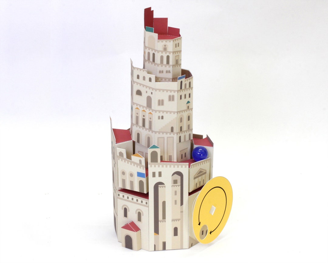 The Tower of Babel — Automata, Paper Craft, Marble Machine, Instant ...