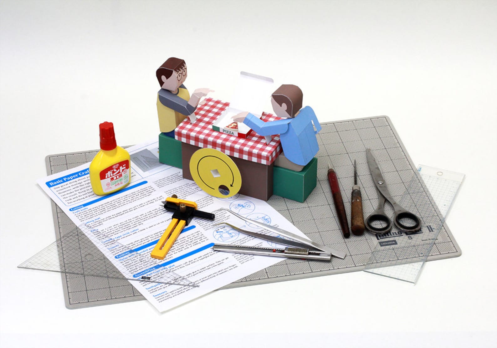 The Last Slice of Pizza Automata Paper Craft Instant - Etsy