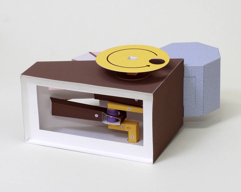 The Stone of Sisyphus Automata Paper Craft Instant - Etsy UK