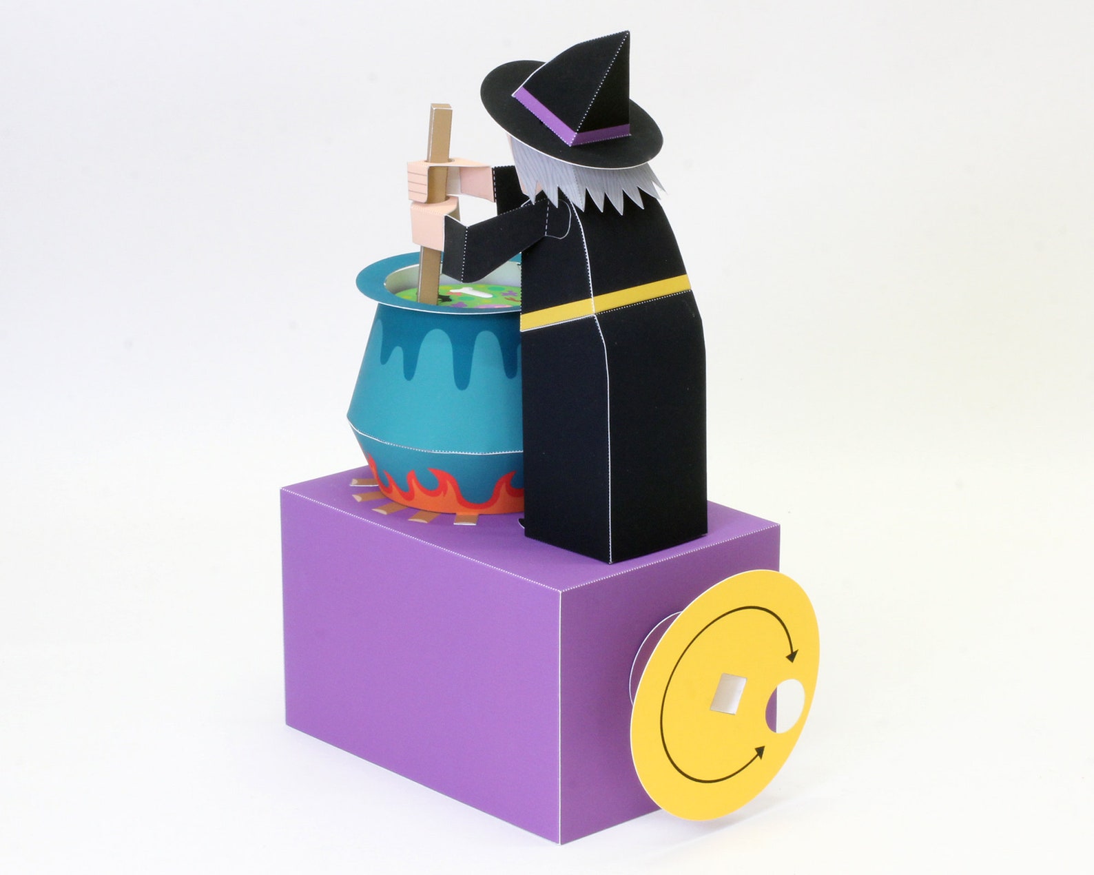 Magic Recipe Automata Paper Craft Instant Download PDF - Etsy