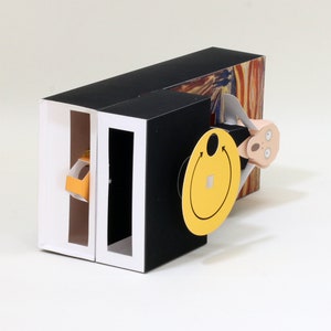 The Scream — Automata, Paper Craft, Instant Download, PDF, DIY - Etsy