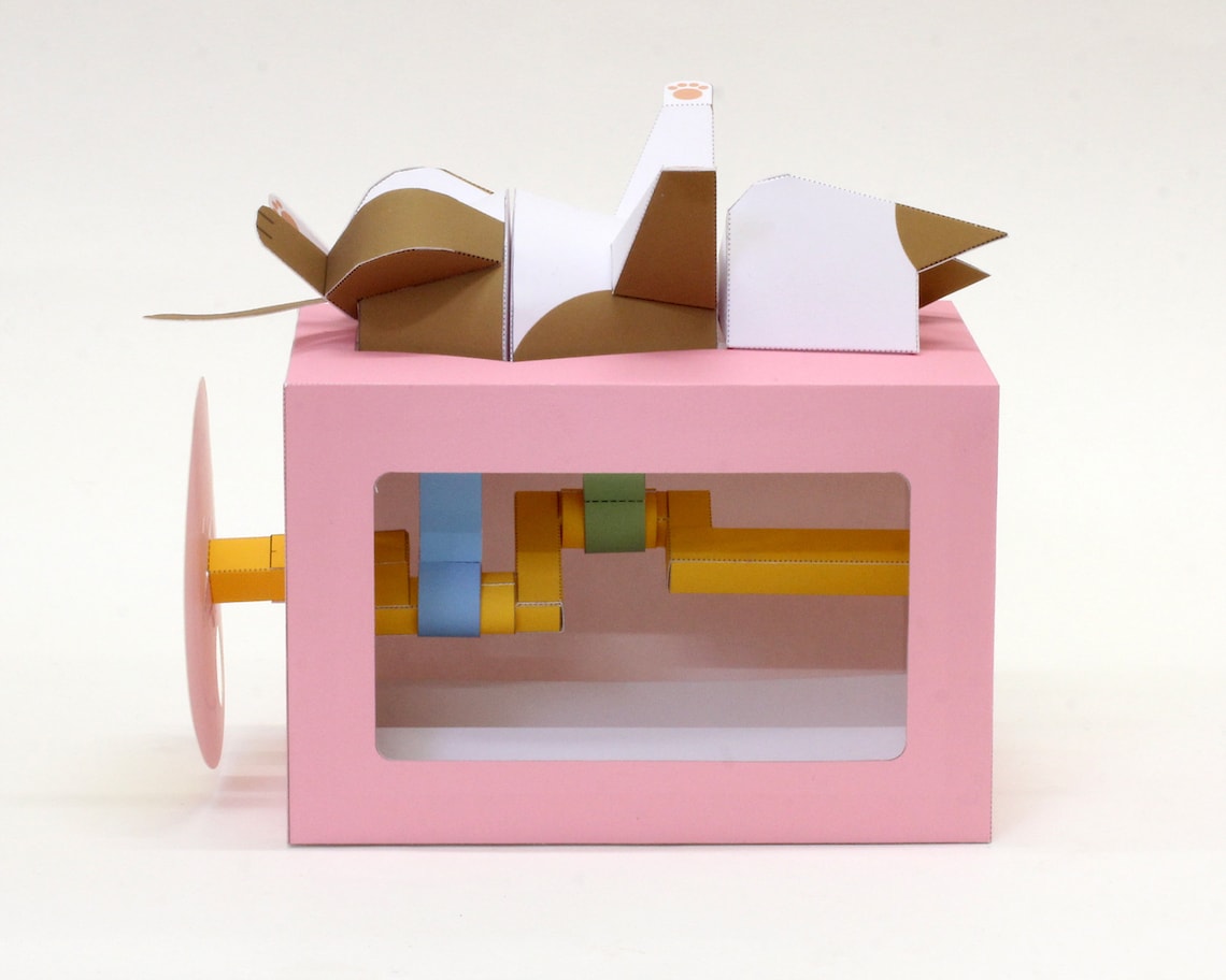 Spread Eagle — Automata, Paper Craft, Instant Download, PDF, DIY - Etsy