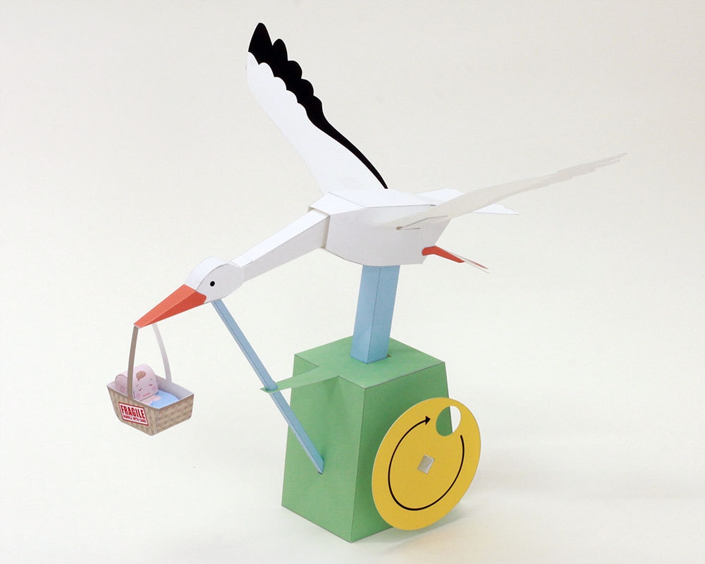 Expected Delivery Automata Paper Craft Instant Download - Etsy