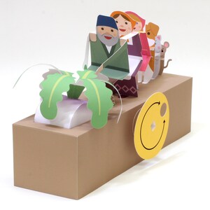 The Gigantic Turnip — Automata, Paper Craft, Instant Download, PDF, DIY ...