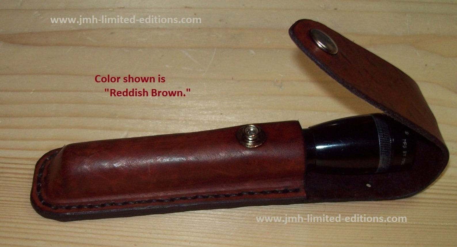 Flashlight Holster Leather Belt Loop Style Fits Smaller - Etsy