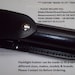 Flashlight Holster - Leather - Belt Loop - Fits Smaller Flashlight - up ...
