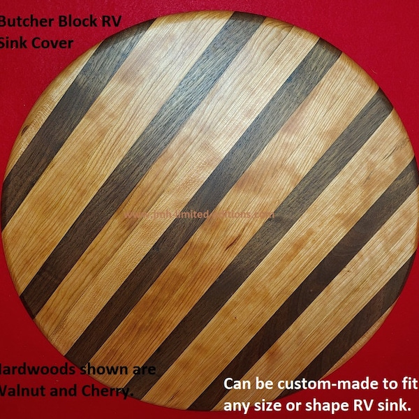 Airstream Sink Cover Round Cutting Board - Etsy