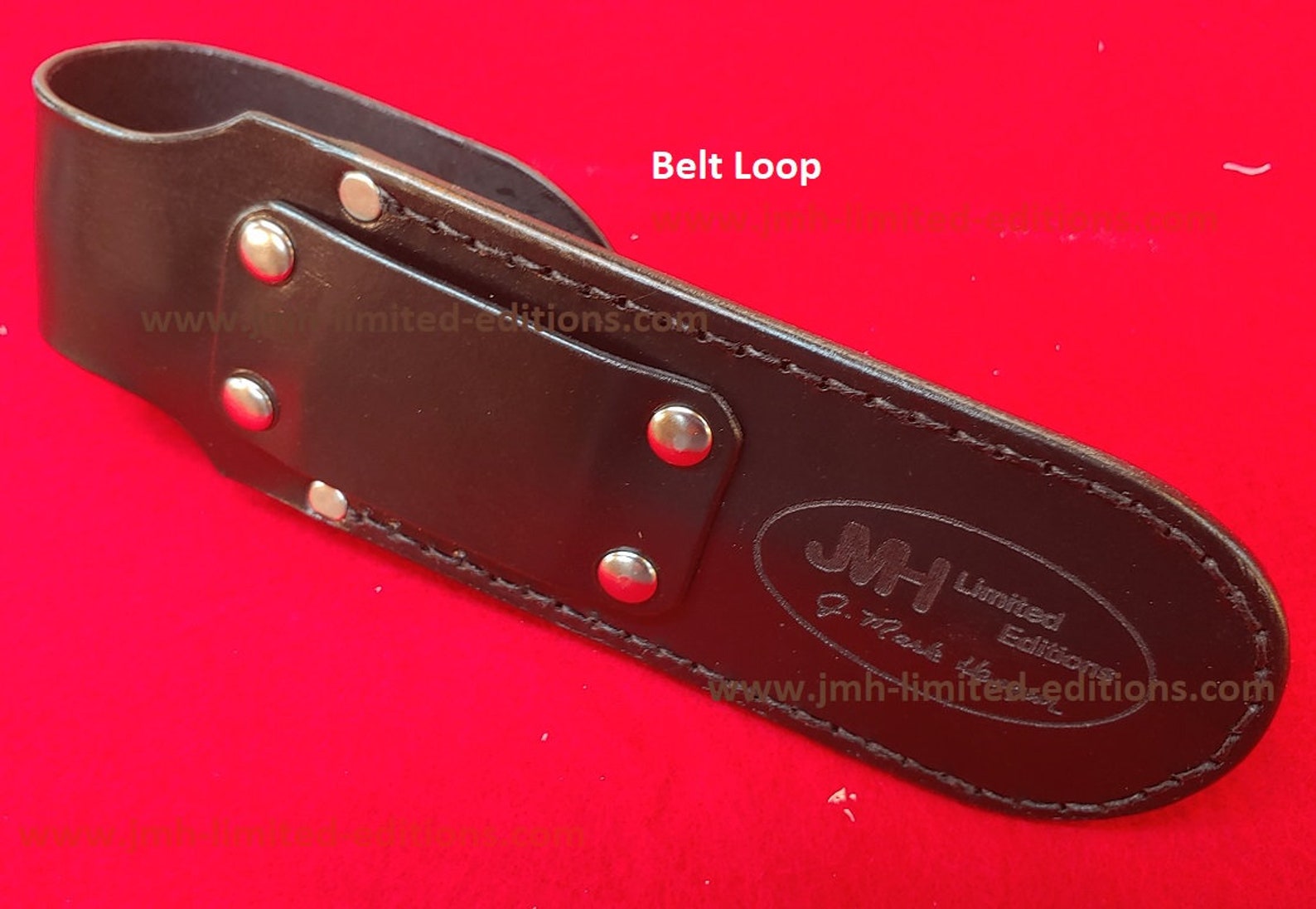 Flashlight Holster Leather Belt Loop Style Fits Smaller - Etsy