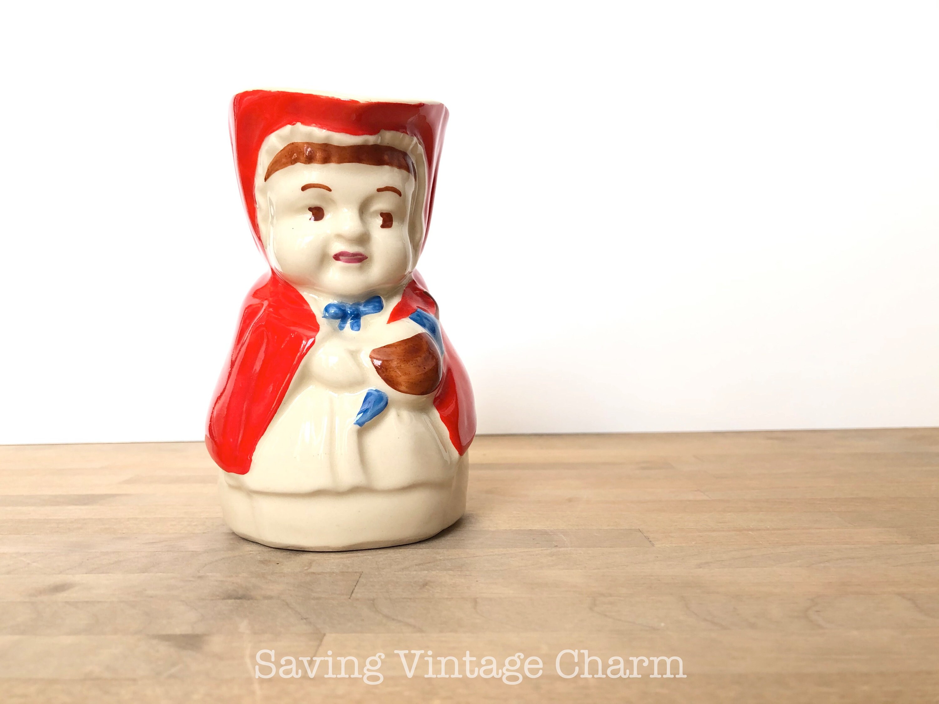 Little Red Riding Hood Creamer / Small Pitcher - Etsy