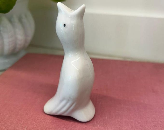 Vintage White Ceramic Pie Bird - Etsy