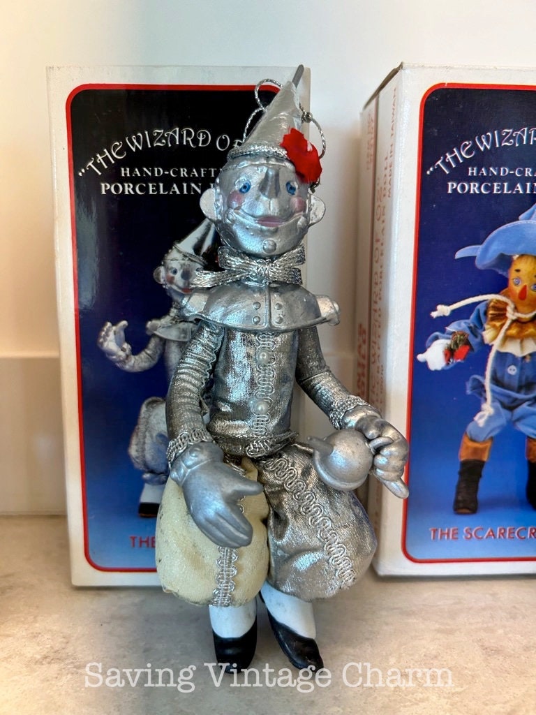 The Wizard of Oz Hand-crafted Porcelain Doll Collection Set of - Etsy