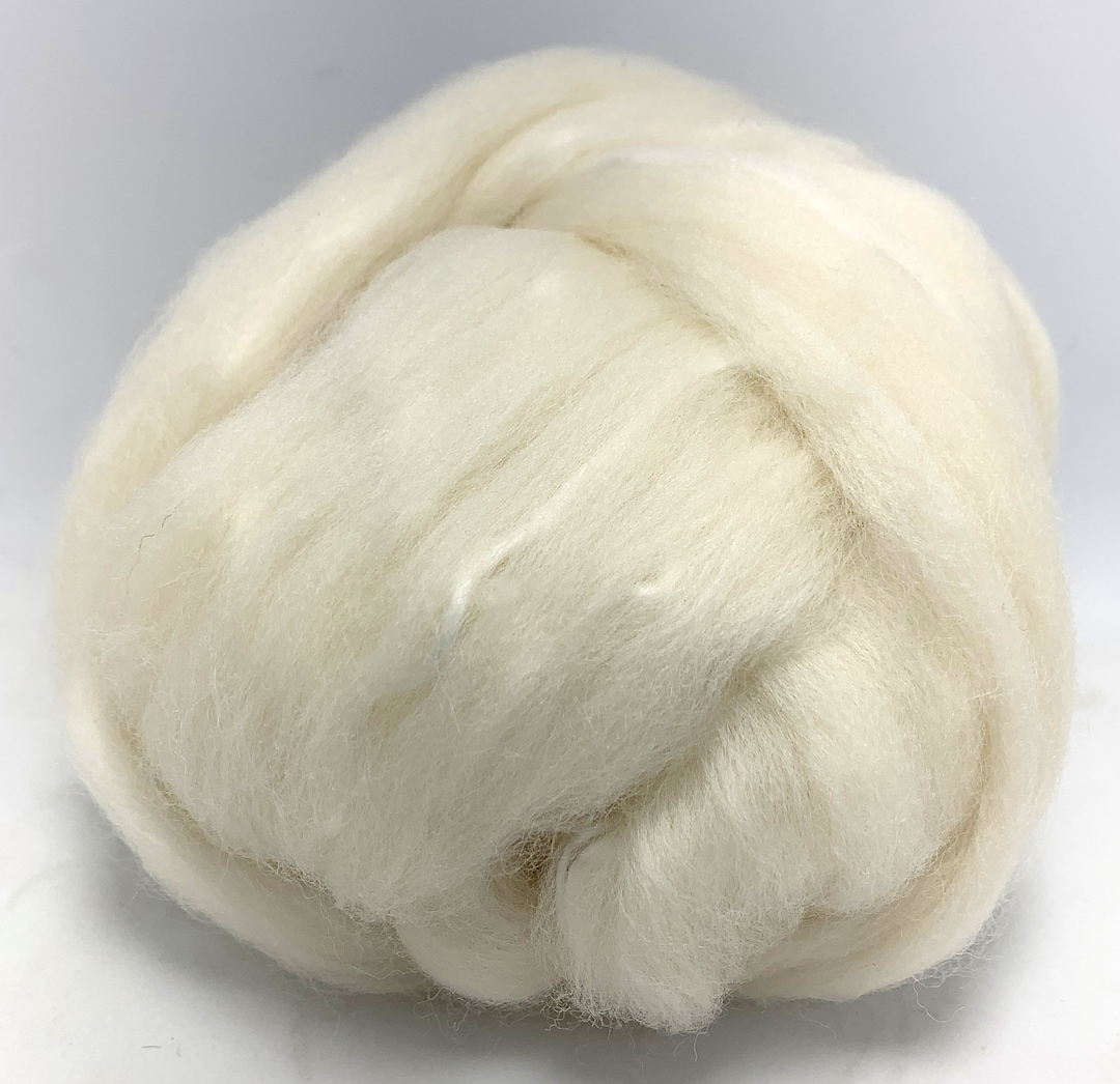 Irish Cream - 18.5 Micron Merino Wool and Tencel 70/30, Spinning ...