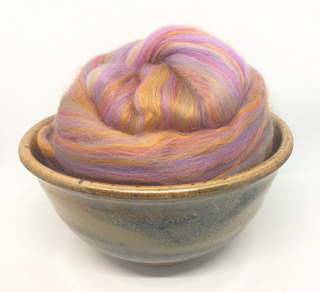 Crocus - Merino Wool and Bamboo, Spinning, Roving, Felting, Top, 1 Oz ...
