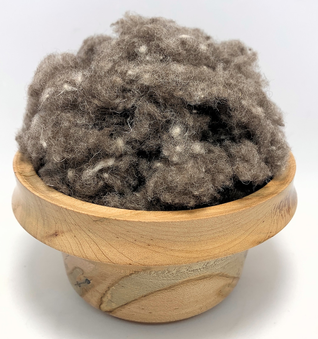 Yak and Polworth Wool Noil - Natural Color, Spinning, Felting, Paper ...