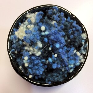 Starry Nights Wool Nepps Spinning Weaving Felting - Etsy