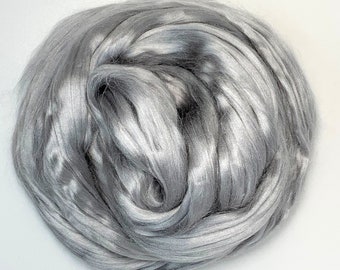 Amethyst, Dyed Mulberry Silk, Bombyx Silk, Top, Roving, AAA, Spinning ...