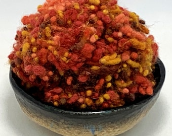 Girly Girl Wool Nepps Spinning Weaving Felting Effects Hand Dyed - Etsy