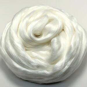 Moonlight - Dyed Mulberry Silk, Bombyx Silk, Top, Roving, AAA+ ...