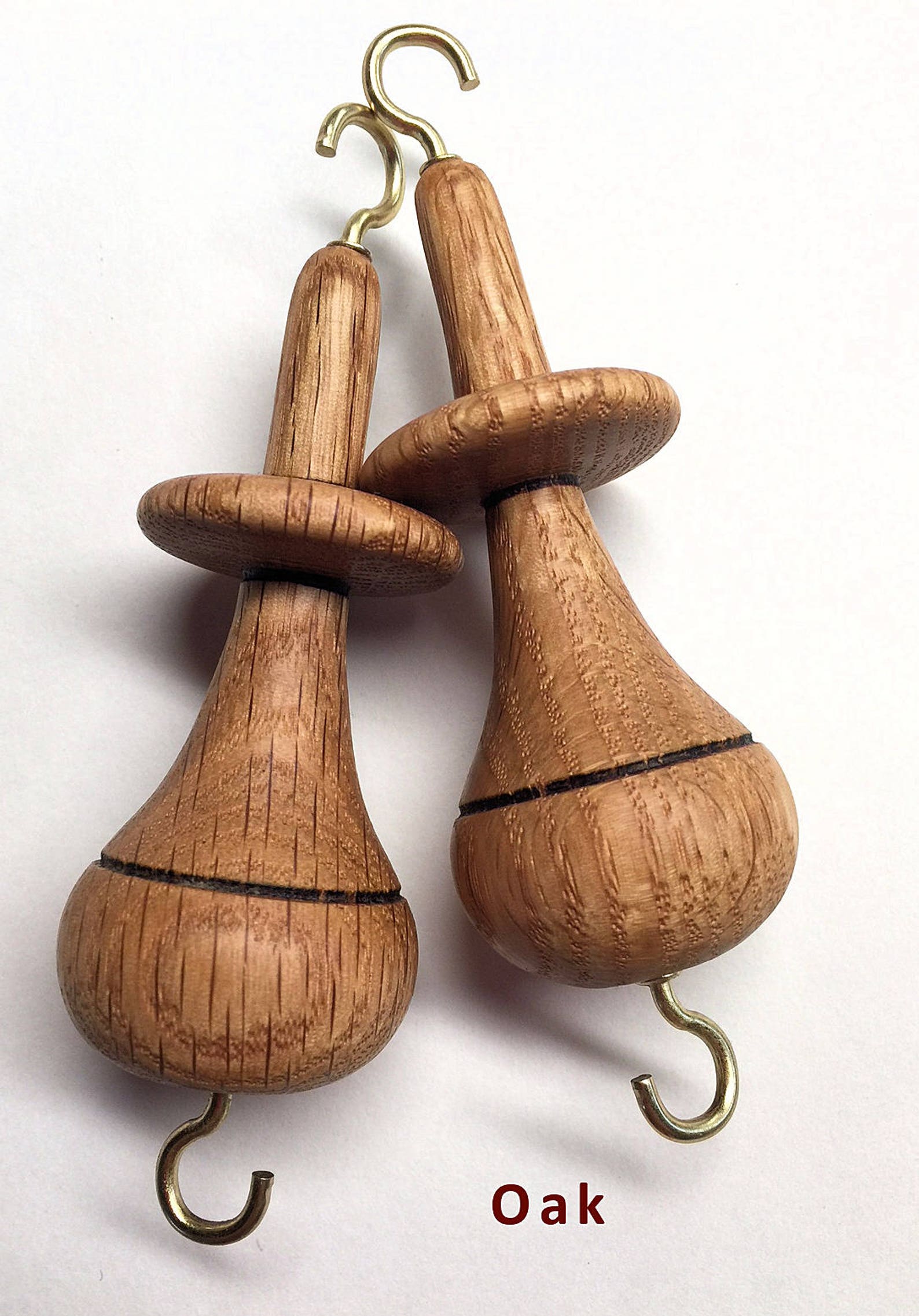Weaving Warp Thread Weights Hand Turned in Cherry Maple - Etsy Canada