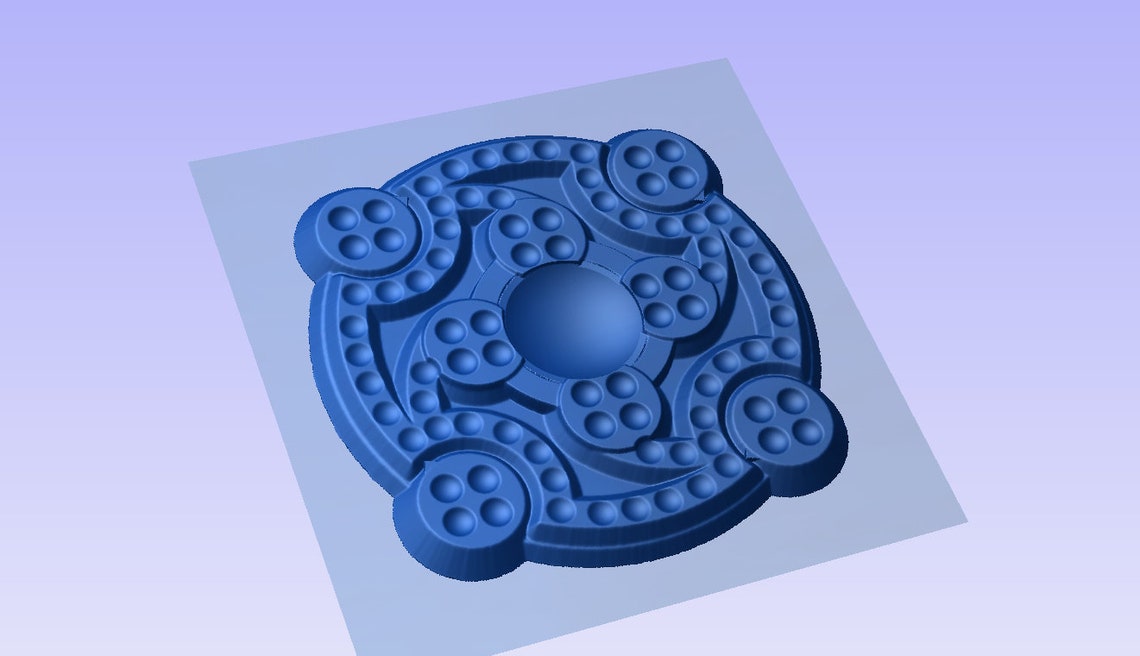 Ludo Game Board STL Model File for 3d Printing or CNC Routing - Etsy