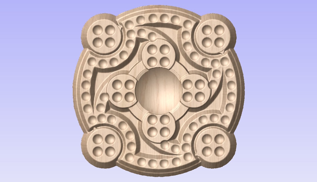 Ludo Game Board STL Model File for 3d Printing or CNC Routing - Etsy