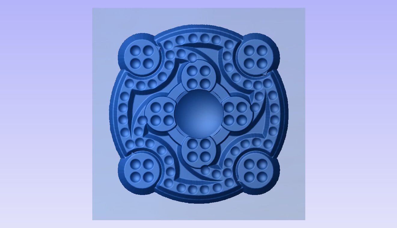 Ludo Game Board STL Model File for 3d Printing or CNC Routing - Etsy