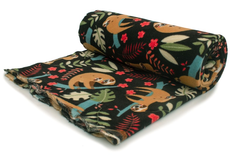 Printed Fleece, Lenivka Pattern, 50 X 160 Cm - Etsy