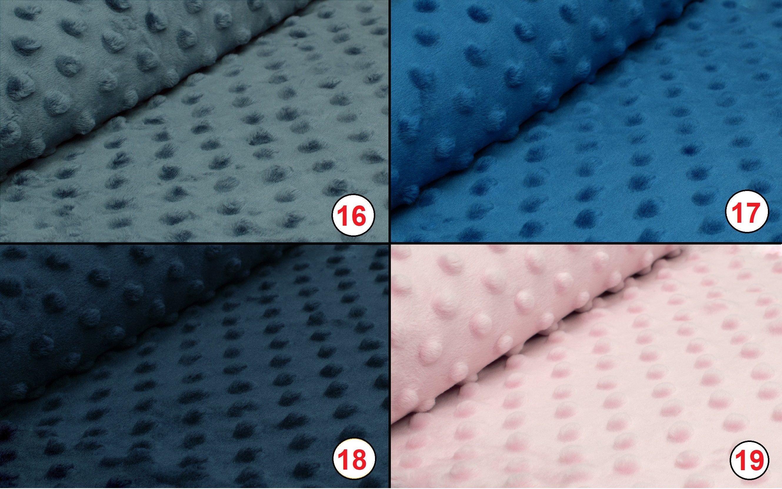 Dimple Dots Fleece Fabric 50 X 155 Cm - Etsy