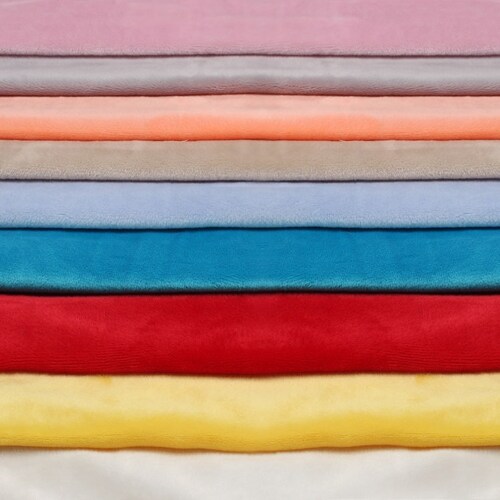 Soft Plush Fleece Heart Fabric 50 X 155 Cm - Etsy