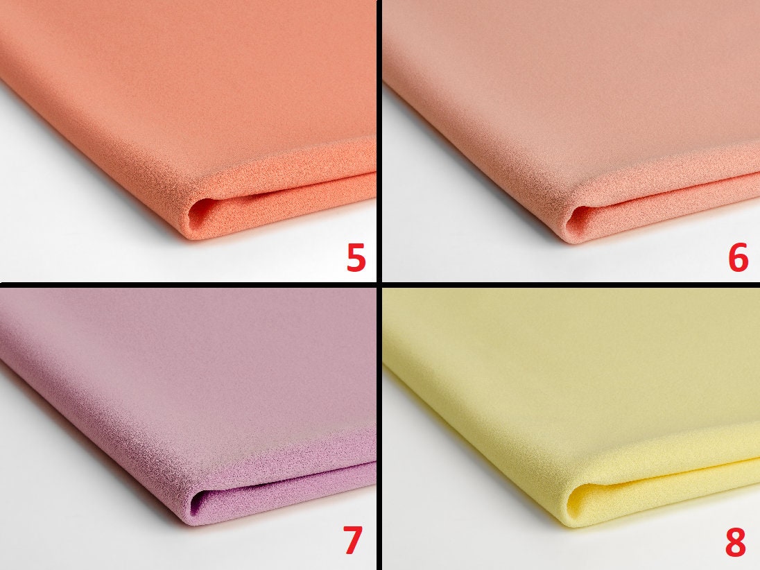 Nurek Scuba Crepe Knitted Fabric 50 X 150 Cm - Etsy