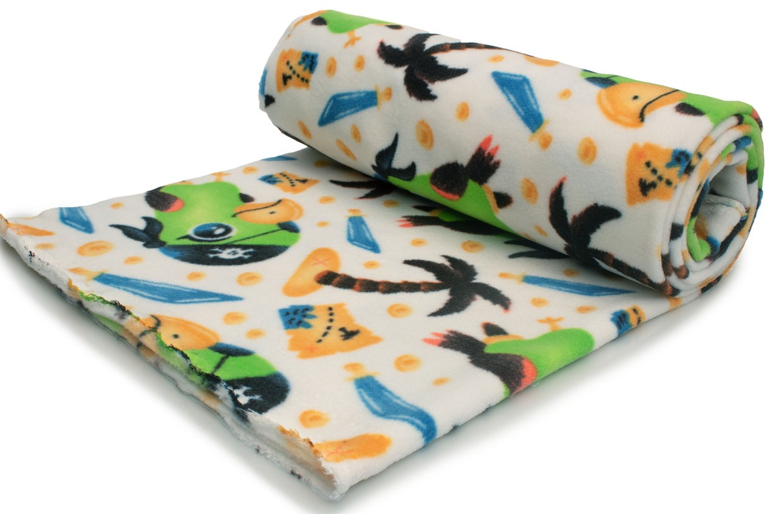 Printed Fleece, Parrot Pattern, 50 X 160 Cm - Etsy